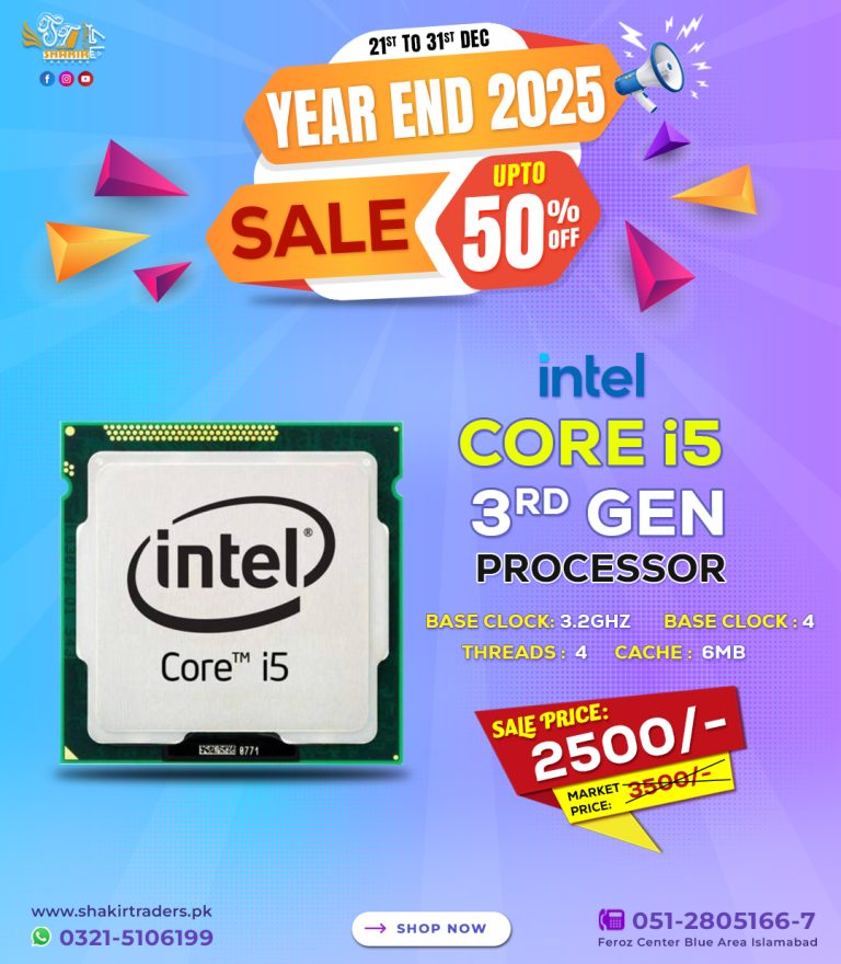 Intel Core i5 3rd Gen - Shakir Traders